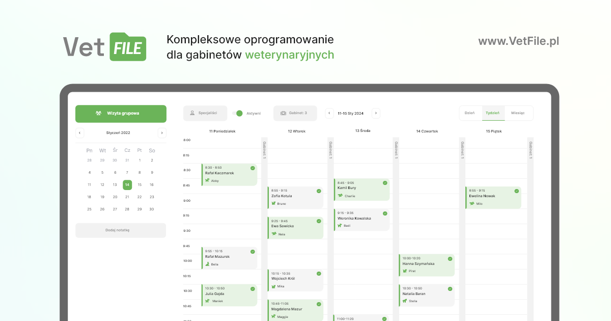 VetFile | program dla weterynarzy