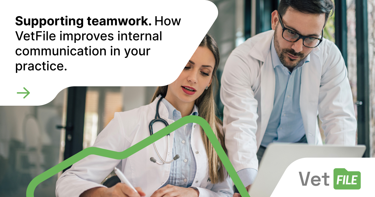 Supporting teamwork. How VetFile improves internal communication in ...